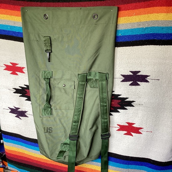 U.S. Army | Bags | Vintage Us Army Nylon Duffel Bag Api Llc | Poshmark